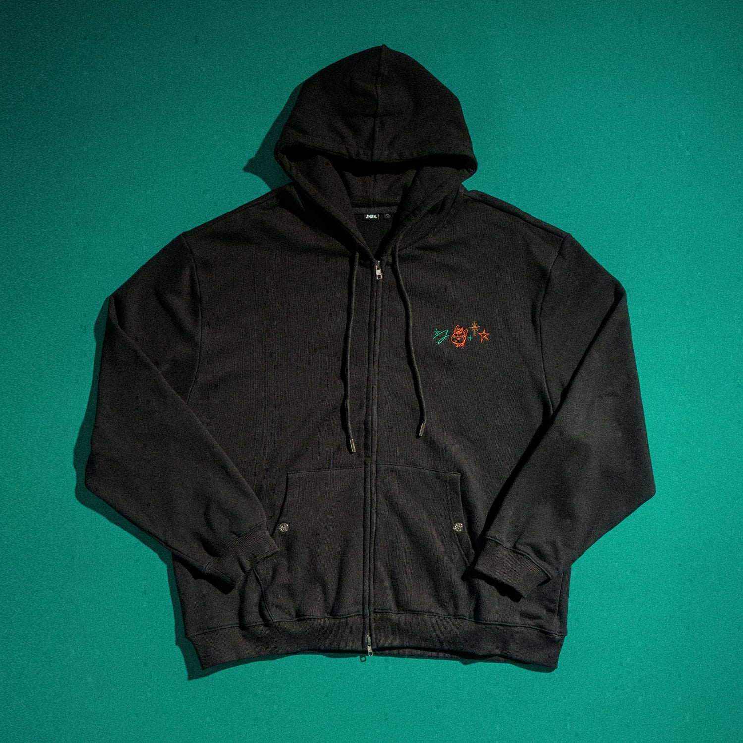 JNUN ZIP UP HOODIE JACKET