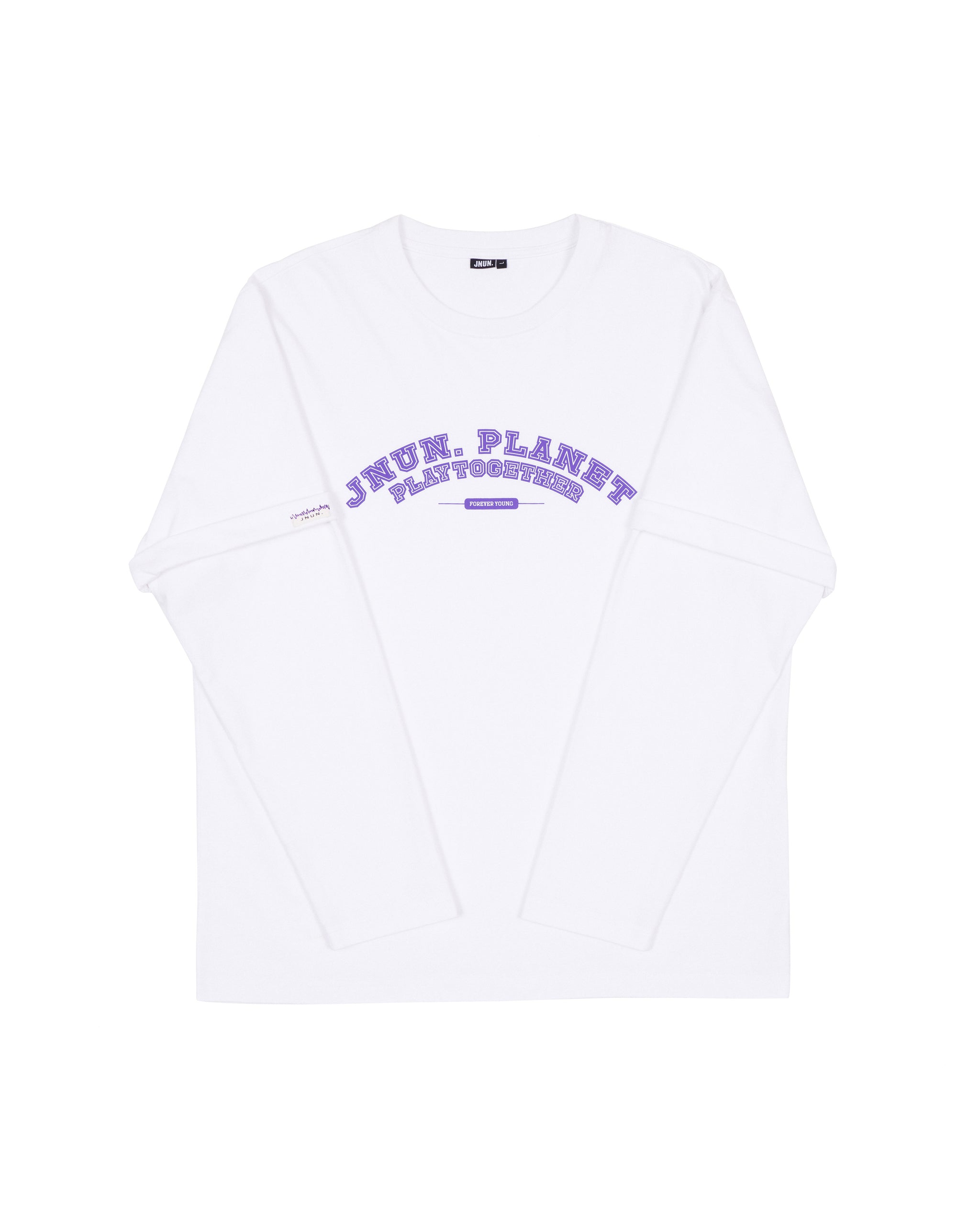 JNUN Printed Layered Long Sleeve Tee